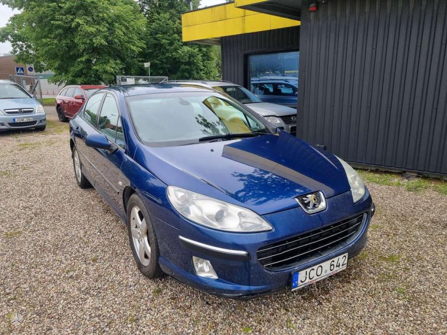 Blue Peugeot 407 2007 in Kaunas, with an engine capacity of 2.00 L and mileage of 277 thousand km for 1100 €, photo 1 on AUTOMOTO.COM.LV
