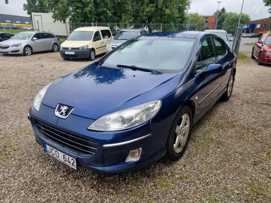 Blue Peugeot 407 2007 in Kaunas, with an engine capacity of 2.00 L and mileage of 277 thousand km for 1100 €, photo 5 on AUTOMOTO.COM.LV