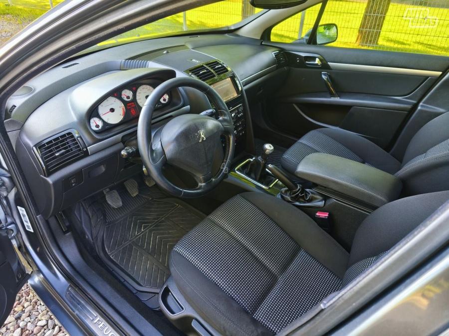 Blue Peugeot 407 2009 in Taurage, with an engine capacity of 1.60 L and mileage of 278 thousand km for 1850 €, photo 12 on AUTOMOTO.COM.LV