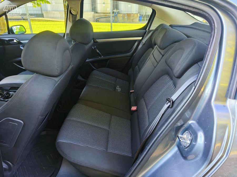 Blue Peugeot 407 2009 in Taurage, with an engine capacity of 1.60 L and mileage of 278 thousand km for 1850 €, photo 15 on AUTOMOTO.COM.LV