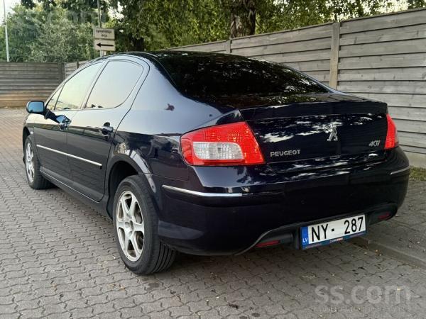 Blue Peugeot 407 2009 in Jelgava, with an engine capacity of 2.00 L and mileage of 183 thousand km for 2500 €, photo 9 on AUTOMOTO.COM.LV