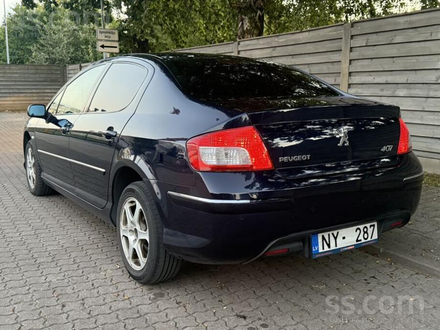 Zils Peugeot 407 2009 Jelgava, ar dzinēja tilpumu 2.00 L un nobraukumu 183 tūkst. km par 2500 €, foto 10 vietnē AUTOMOTO.COM.LV