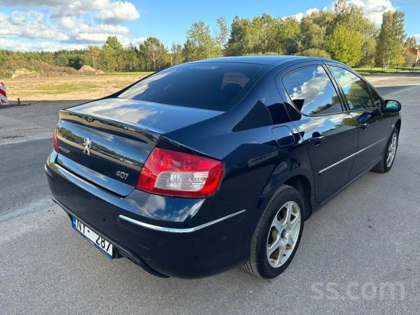 Peugeot 407 2009 Rīga vietnē Zils Peugeot 407 2009 Rīga, ar dzinēja tilpumu 2.00 L un nobraukumu 191 tūkst. km par 2500 €, foto 4 vietnē AUTOMOTO.COM.LV