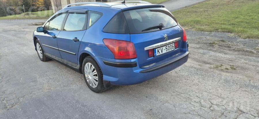 Zils Peugeot 407 2005 Alūksne, ar dzinēja tilpumu 1.60 L un nobraukumu 261 tūkst. km par 1050 €, foto 2 vietnē AUTOMOTO.COM.LV