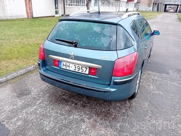 Zils Peugeot 407 2005 Liepāja, ar dzinēja tilpumu 2.00 L un nobraukumu 288 tūkst. km par 1600 €, foto 3 vietnē AUTOMOTO.COM.LV