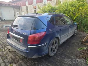 Blue Peugeot 407 2005 in Riga, with an engine capacity of 2.00 L and mileage of 310 thousand km for 700 €, photo  on AUTOMOTO.COM.LV