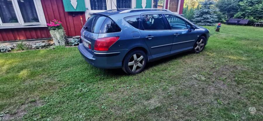 Zils Peugeot 407 2005 Klaipėda, ar dzinēja tilpumu 1.56 L un nobraukumu 250 tūkst. km par 450 €, foto 4 vietnē AUTOMOTO.COM.LV