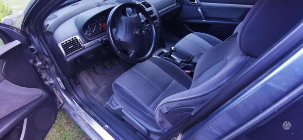 Blue Peugeot 407 2005 in Klaipeda, with an engine capacity of 1.56 L and mileage of 250 thousand km for 450 €, photo 5 on AUTOMOTO.COM.LV