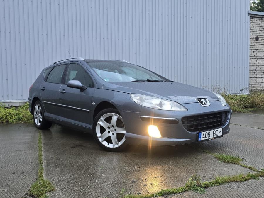 Zils Peugeot 407 2005 Tallina, ar dzinēja tilpumu 2.00 L un nobraukumu 303 tūkst. km par 900 €, foto 15 vietnē AUTOMOTO.COM.LV