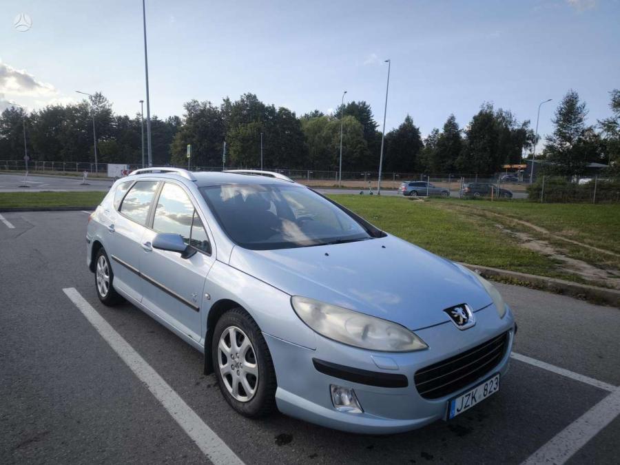 Zils Peugeot 407 2006 Kauņa, ar dzinēja tilpumu 1.56 L un nobraukumu 307 tūkst. km par 800 €, foto 1 vietnē AUTOMOTO.COM.LV