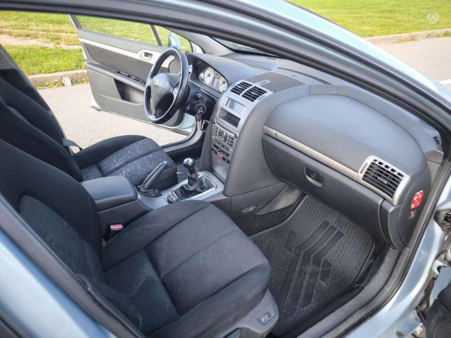 Zils Peugeot 407 2006 Kauņa, ar dzinēja tilpumu 1.56 L un nobraukumu 307 tūkst. km par 800 €, foto 7 vietnē AUTOMOTO.COM.LV