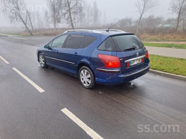 Blue Peugeot 407 2007 in Tukums, with an engine capacity of 2.00 L and mileage of 325 thousand km for 1500 €, photo 4 on AUTOMOTO.COM.LV