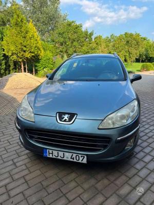 Zils Peugeot 407 2007 Anykščiai, ar dzinēja tilpumu 2.00 L un nobraukumu 287 tūkst. km par 1199 €, foto  vietnē AUTOMOTO.COM.LV