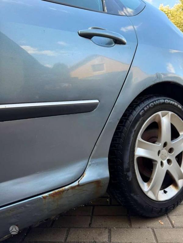 Zils Peugeot 407 2007 Anykščiai, ar dzinēja tilpumu 2.00 L un nobraukumu 287 tūkst. km par 1199 €, foto 7 vietnē AUTOMOTO.COM.LV