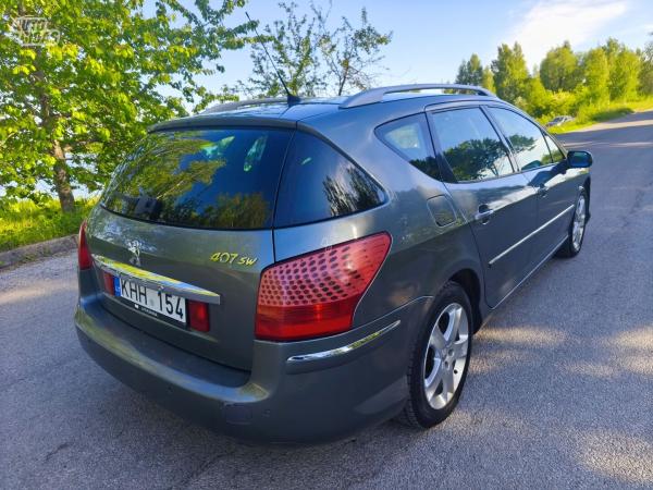 Blue Peugeot 407 2008 in Taurage, with an engine capacity of 2.00 L and mileage of 354 thousand km for 1780 €, photo 4 on AUTOMOTO.COM.LV