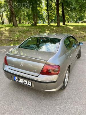 Brown Peugeot 407 2007 in Riga, with an engine capacity of 2.00 L and mileage of 125 thousand km for 2600 €, photo 5 on AUTOMOTO.COM.LV