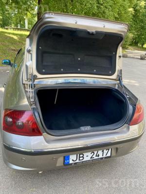Brown Peugeot 407 2007 in Riga, with an engine capacity of 2.00 L and mileage of 125 thousand km for 2600 €, photo 7 on AUTOMOTO.COM.LV