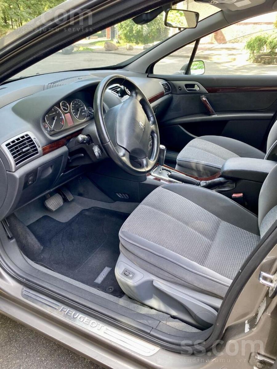 Brown Peugeot 407 2007 in Riga, with an engine capacity of 2.00 L and mileage of 125 thousand km for 2600 €, photo 8 on AUTOMOTO.COM.LV