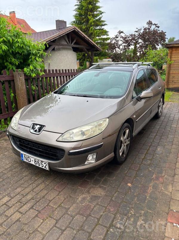 Brown Peugeot 407 2005 in Riga, with an engine capacity of 2.00 L and mileage of 300 thousand km for 2000 €, photo 1 on AUTOMOTO.COM.LV
