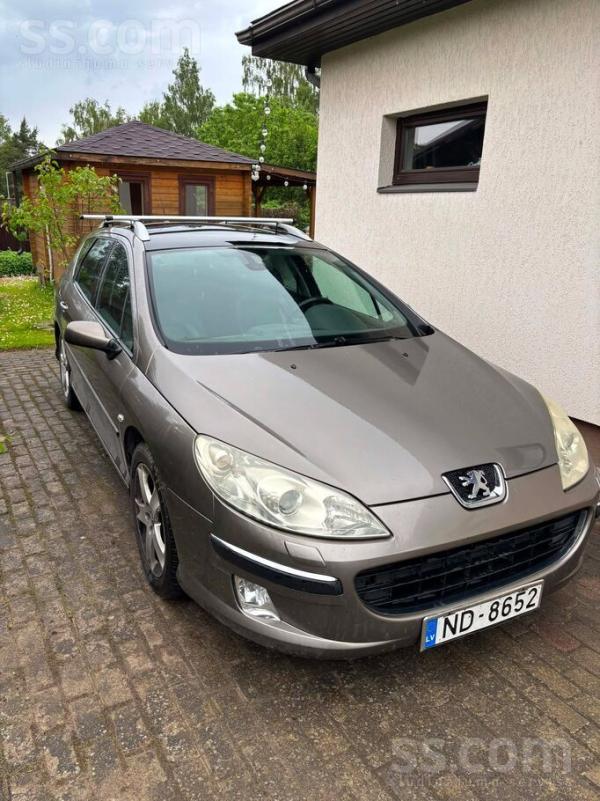 Brown Peugeot 407 2005 in Riga, with an engine capacity of 2.00 L and mileage of 300 thousand km for 2000 €, photo 6 on AUTOMOTO.COM.LV