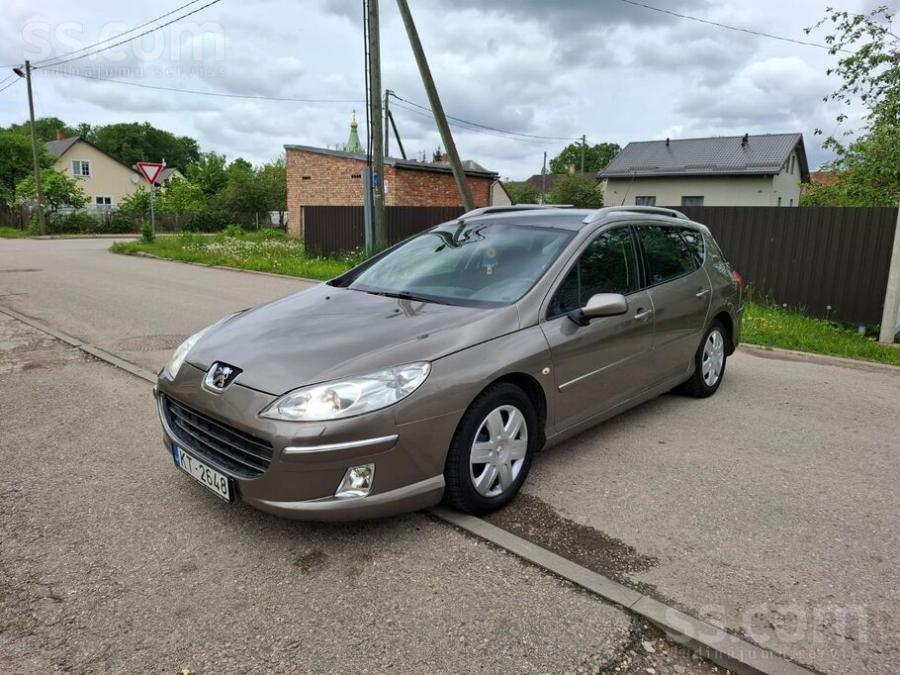Brūns Peugeot 407 2007 Daugavpils, ar dzinēja tilpumu 2.00 L un nobraukumu 315 tūkst. km par 1250 €, foto 1 vietnē AUTOMOTO.COM.LV