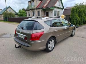 Brūns Peugeot 407 2007 Daugavpils, ar dzinēja tilpumu 2.00 L un nobraukumu 315 tūkst. km par 1250 €, foto 5 vietnē AUTOMOTO.COM.LV