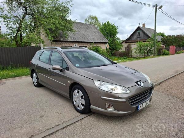 Brūns Peugeot 407 2007 Daugavpils, ar dzinēja tilpumu 2.00 L un nobraukumu 315 tūkst. km par 1250 €, foto 7 vietnē AUTOMOTO.COM.LV