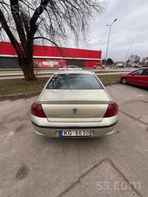 Green Peugeot 407 2004 in Liepaja, with an engine capacity of 2.00 L and mileage of 250 thousand km for 1000 €, photo  on AUTOMOTO.COM.LV