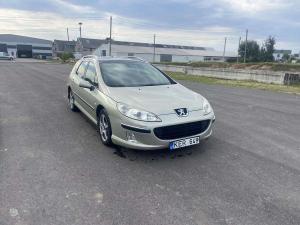 Zaļš Peugeot 407 2006 Kauņa, ar dzinēja tilpumu 2.00 L un nobraukumu 213 tūkst. km par 1499 €, foto  vietnē AUTOMOTO.COM.LV