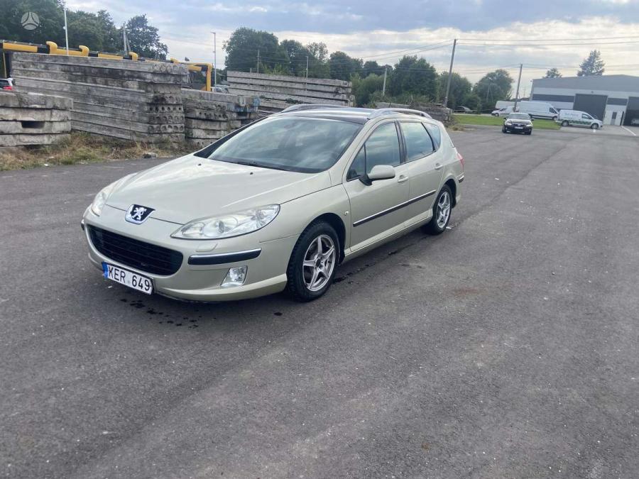 Zaļš Peugeot 407 2006 Kauņa, ar dzinēja tilpumu 2.00 L un nobraukumu 213 tūkst. km par 1499 €, foto 3 vietnē AUTOMOTO.COM.LV