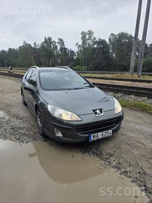 Green Peugeot 407 2007 in Riga, with an engine capacity of 1.60 L and mileage of 320 thousand km for 1000 €, photo  on AUTOMOTO.COM.LV