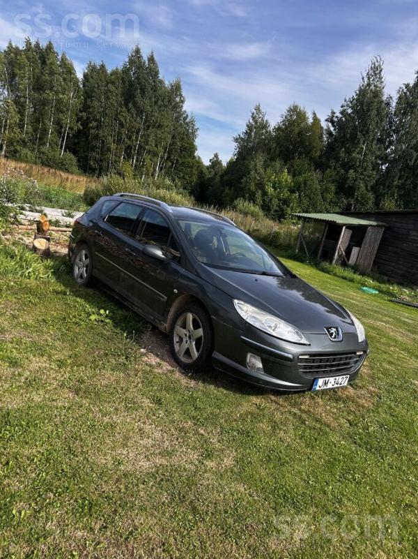 Green Peugeot 407 2008 in Balvi, with an engine capacity of 2.00 L and mileage of 0 thousand km for 800 €, photo 1 on AUTOMOTO.COM.LV