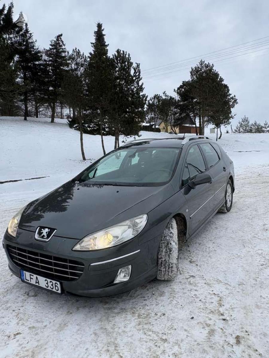 Green Peugeot 407 2009 in Akmene, with an engine capacity of 2.00 L and mileage of 277 thousand km for 2100 €, photo 1 on AUTOMOTO.COM.LV