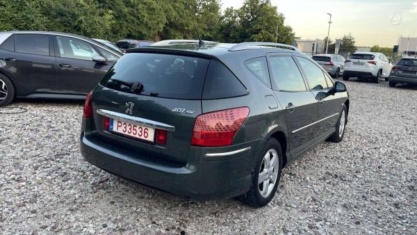 Green Peugeot 407 2010 in Kaunas, with an engine capacity of 1.56 L and mileage of 158 thousand km for 2550 €, photo 4 on AUTOMOTO.COM.LV