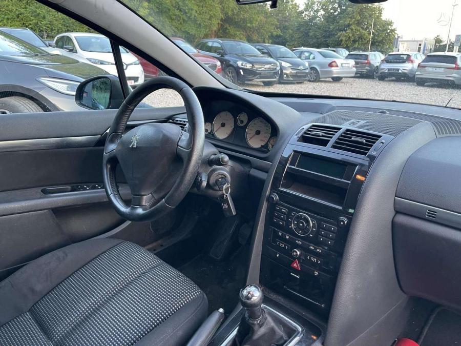 Zaļš Peugeot 407 2010 Kauņa, ar dzinēja tilpumu 1.56 L un nobraukumu 158 tūkst. km par 2550 €, foto 15 vietnē AUTOMOTO.COM.LV