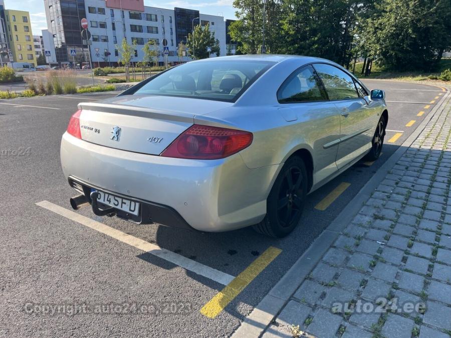Grey Peugeot 407 2006 in Tallinn, with an engine capacity of 2.70 L and mileage of 205 thousand km for 2900 €, photo 8 on AUTOMOTO.COM.LV