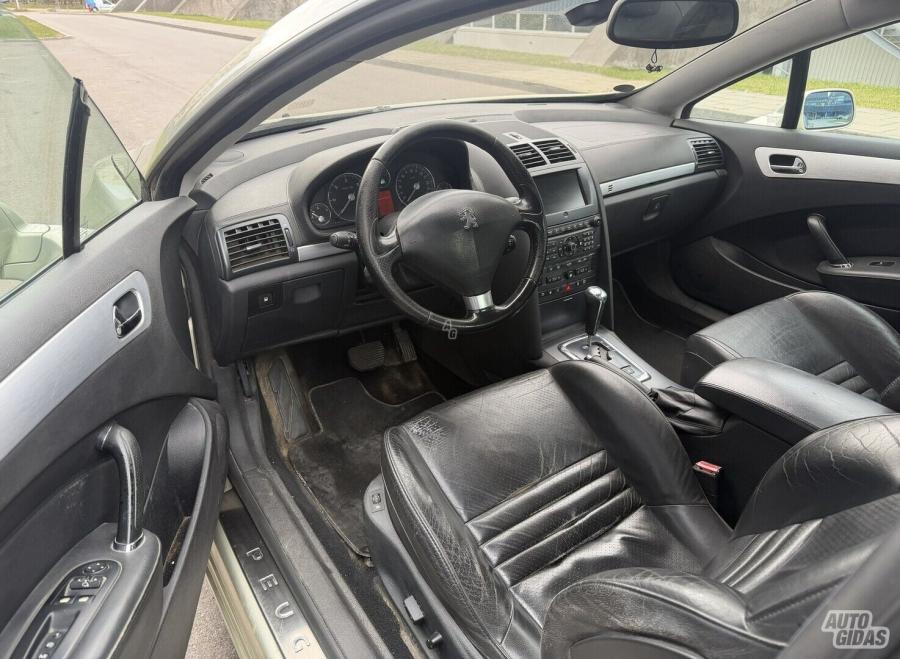 Grey Peugeot 407 2007 in Vilnius, with an engine capacity of 2.70 L and mileage of 279 thousand km for 1250 €, photo 15 on AUTOMOTO.COM.LV