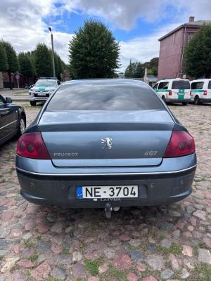 Pelēks Peugeot 407 2004 Liepāja, ar dzinēja tilpumu 2.00 L un nobraukumu 0 tūkst. km par 1050 €, foto 3 vietnē AUTOMOTO.COM.LV