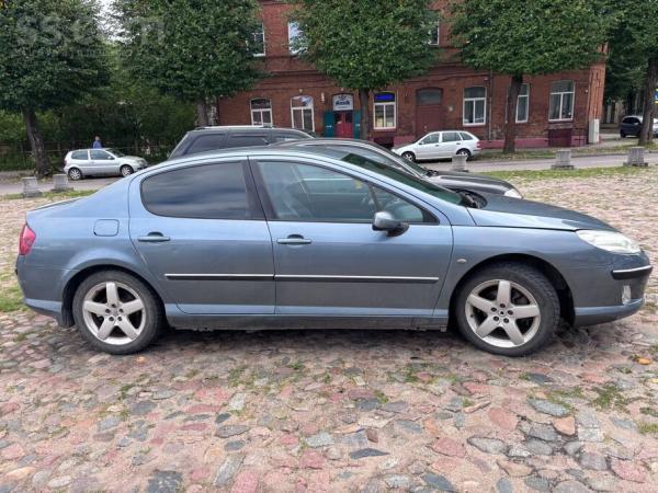 Grey Peugeot 407 2004 in Liepaja, with an engine capacity of 2.00 L and mileage of 0 thousand km for 1050 €, photo 4 on AUTOMOTO.COM.LV