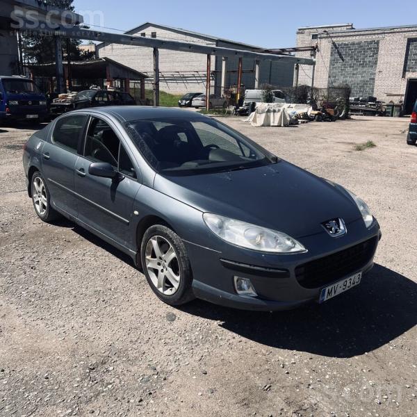 Grey Peugeot 407 2003 in Valmiera, with an engine capacity of 2.20 L and mileage of 0 thousand km for 5150 €, photo 1 on AUTOMOTO.COM.LV