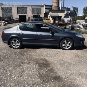 Grey Peugeot 407 2003 in Valmiera, with an engine capacity of 2.20 L and mileage of 0 thousand km for 5150 €, photo 6 on AUTOMOTO.COM.LV