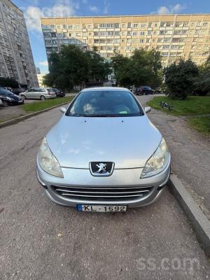 Grey Peugeot 407 2004 in Riga, with an engine capacity of 2.00 L and mileage of 228 thousand km for 1000 €, photo 3 on AUTOMOTO.COM.LV