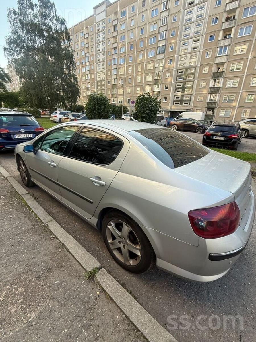 Grey Peugeot 407 2004 in Riga, with an engine capacity of 2.00 L and mileage of 228 thousand km for 1000 €, photo 5 on AUTOMOTO.COM.LV
