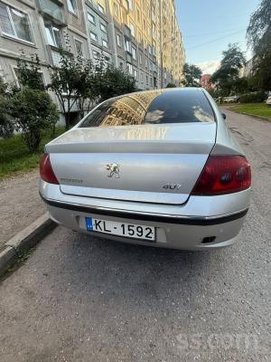 Grey Peugeot 407 2004 in Riga, with an engine capacity of 2.00 L and mileage of 228 thousand km for 1000 €, photo 8 on AUTOMOTO.COM.LV