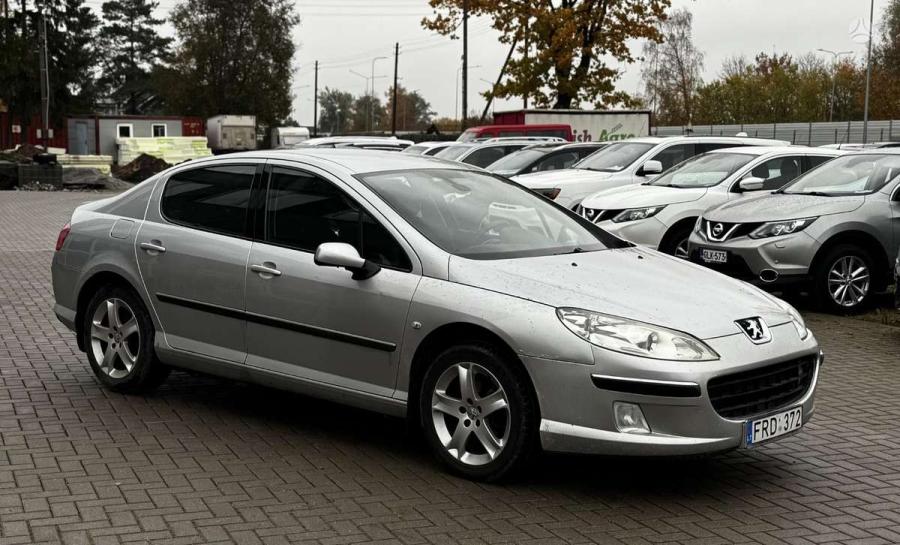 Grey Peugeot 407 2005 in Radviliskis, with an engine capacity of 2.00 L and mileage of 158 thousand km for 1650 €, photo 2 on AUTOMOTO.COM.LV