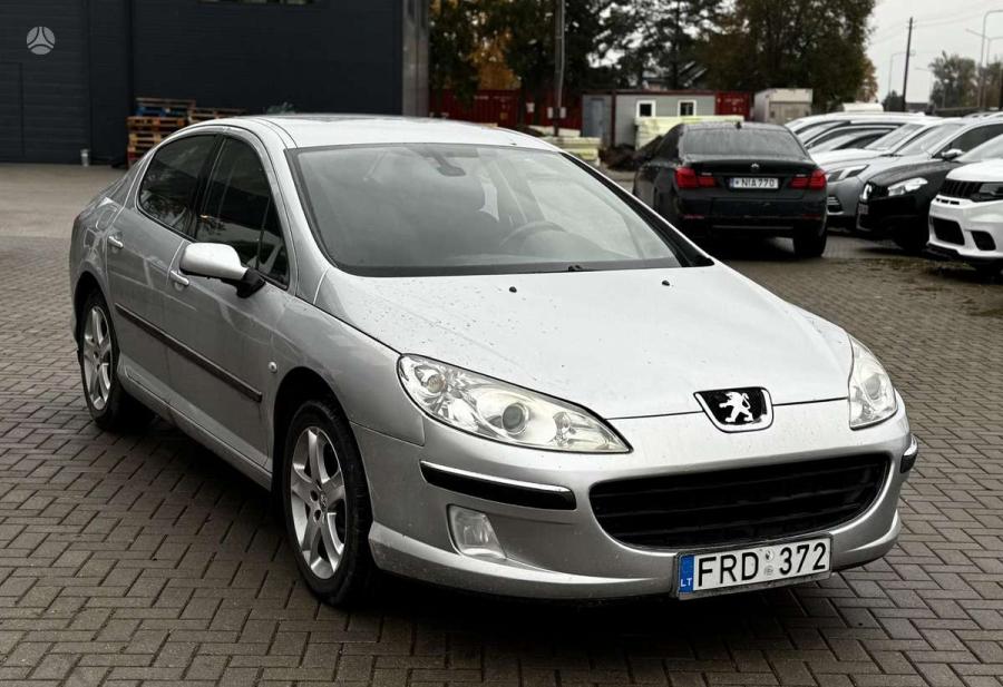 Grey Peugeot 407 2005 in Radviliskis, with an engine capacity of 2.00 L and mileage of 158 thousand km for 1650 €, photo 4 on AUTOMOTO.COM.LV