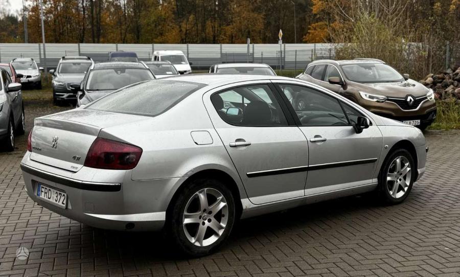 Grey Peugeot 407 2005 in Radviliskis, with an engine capacity of 2.00 L and mileage of 158 thousand km for 1650 €, photo 5 on AUTOMOTO.COM.LV