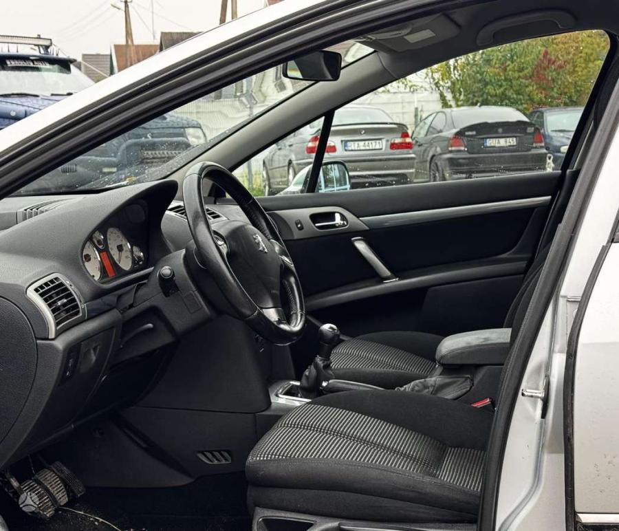 Grey Peugeot 407 2005 in Radviliskis, with an engine capacity of 2.00 L and mileage of 158 thousand km for 1650 €, photo 14 on AUTOMOTO.COM.LV