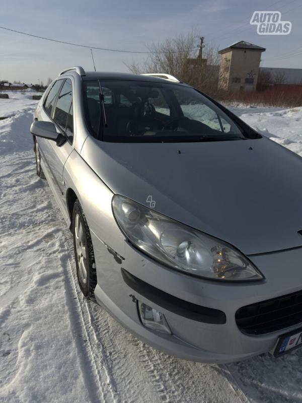 Grey Peugeot 407 2005 in Vilnius, with an engine capacity of 1.60 L and mileage of 253 thousand km for 550 €, photo 2 on AUTOMOTO.COM.LV