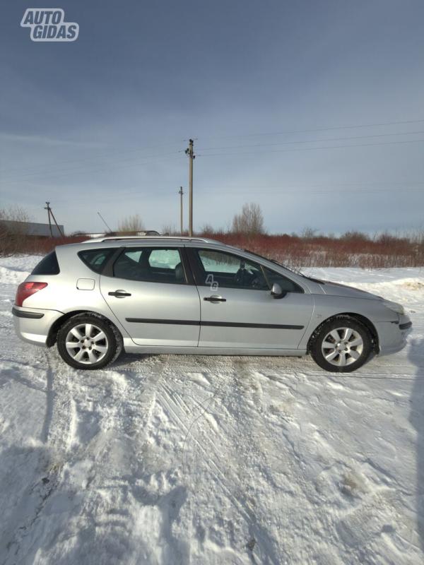 Grey Peugeot 407 2005 in Vilnius, with an engine capacity of 1.60 L and mileage of 253 thousand km for 550 €, photo 3 on AUTOMOTO.COM.LV